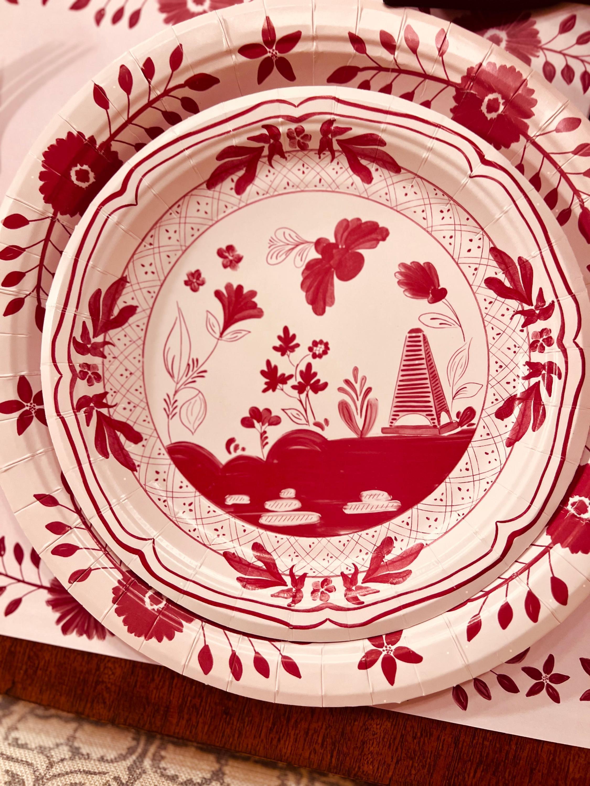 50 Pack - Beachside Pavilion Dessert Plates – Pavilion Paper